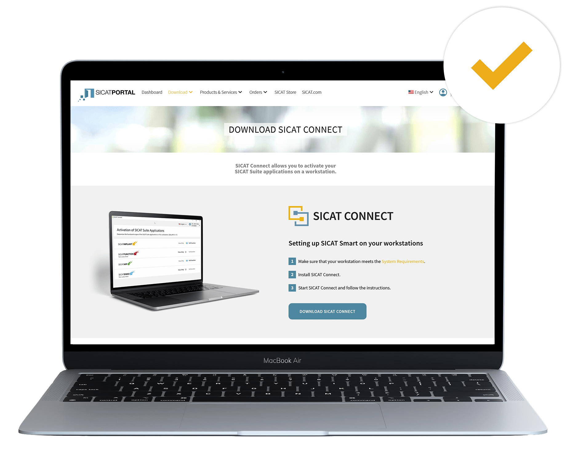 Smart-Subscription – SICAT